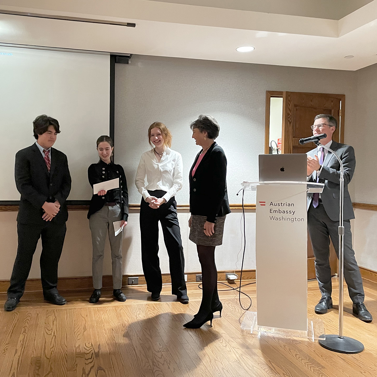 Award Ceremony at Austrian Embassy - German International School ...